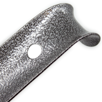 Schuhanzieher Metall | pulverlackiert 52cm | Hammerschlag