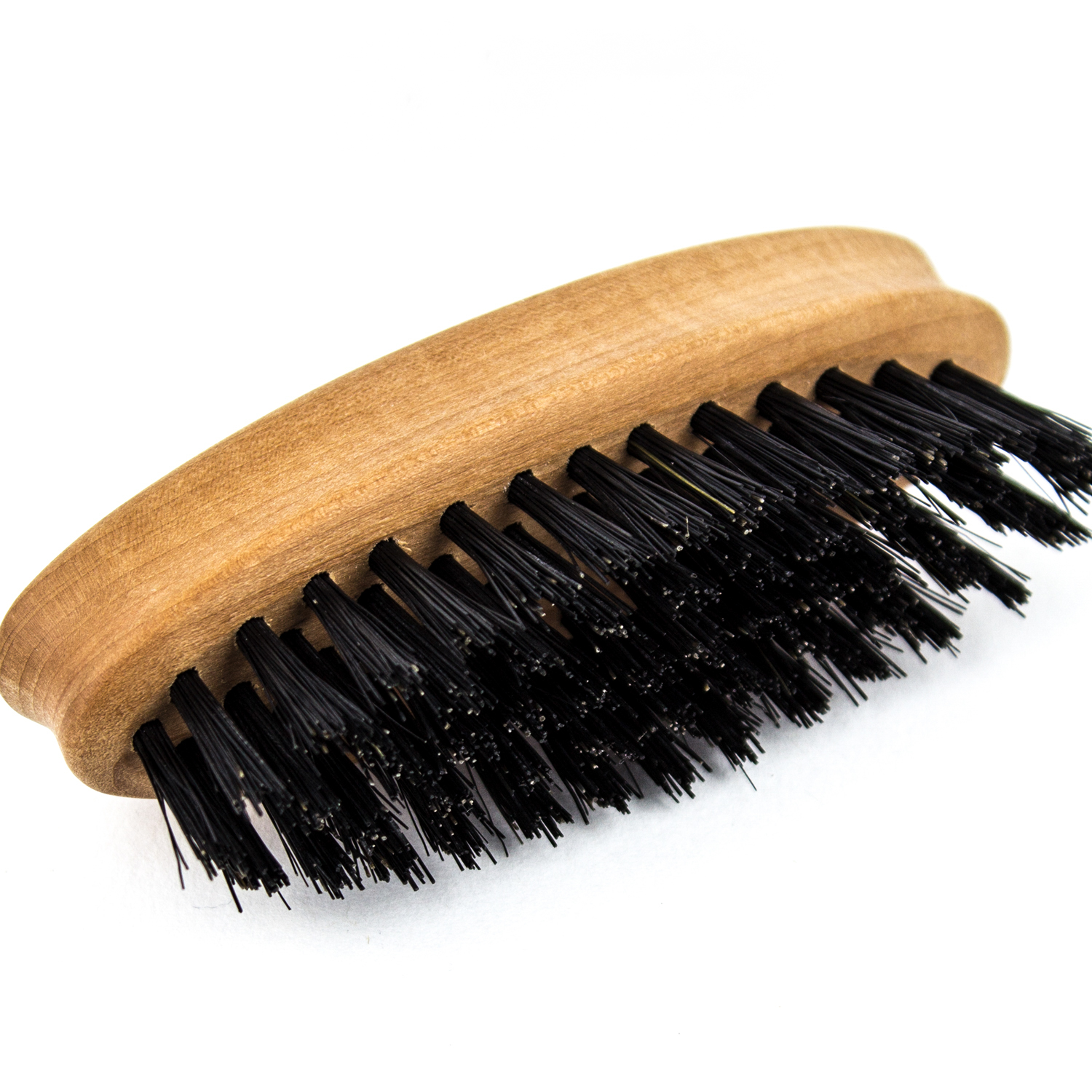 Bartbürste |Wildschweinborsten | Oval