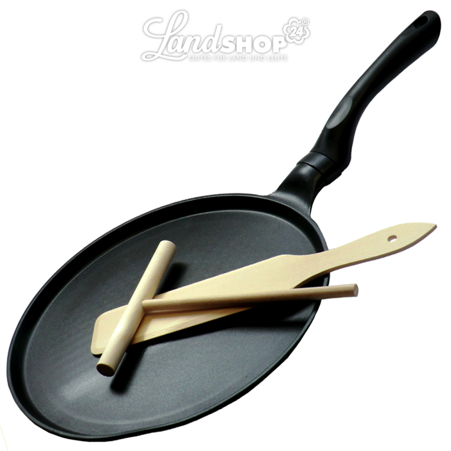 Crepes-Pfanne | 28 cm | inkl. Crepes-Set -Petromax | Höfats